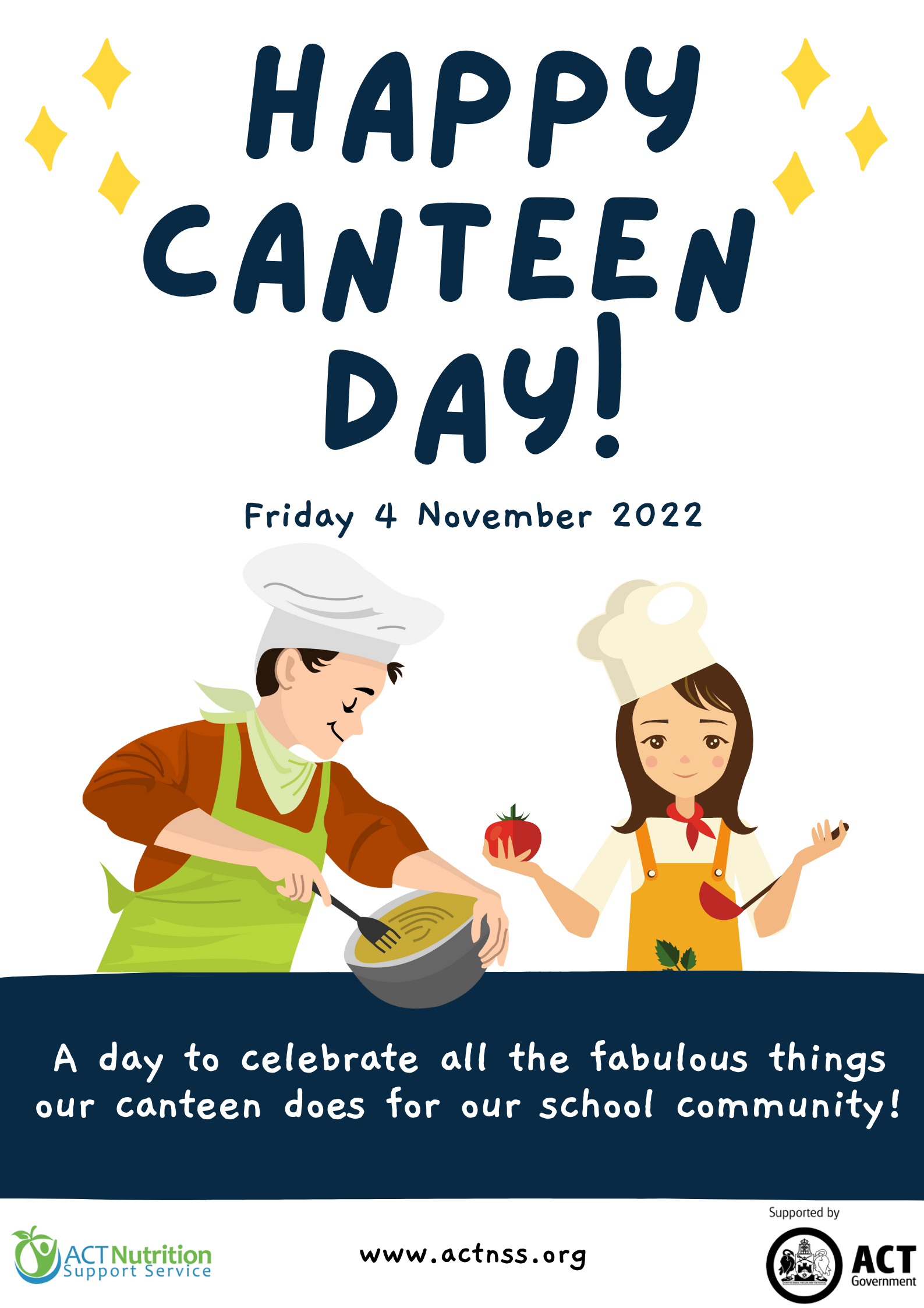 Canteen Day 2022 ACT Nutrition Support Service